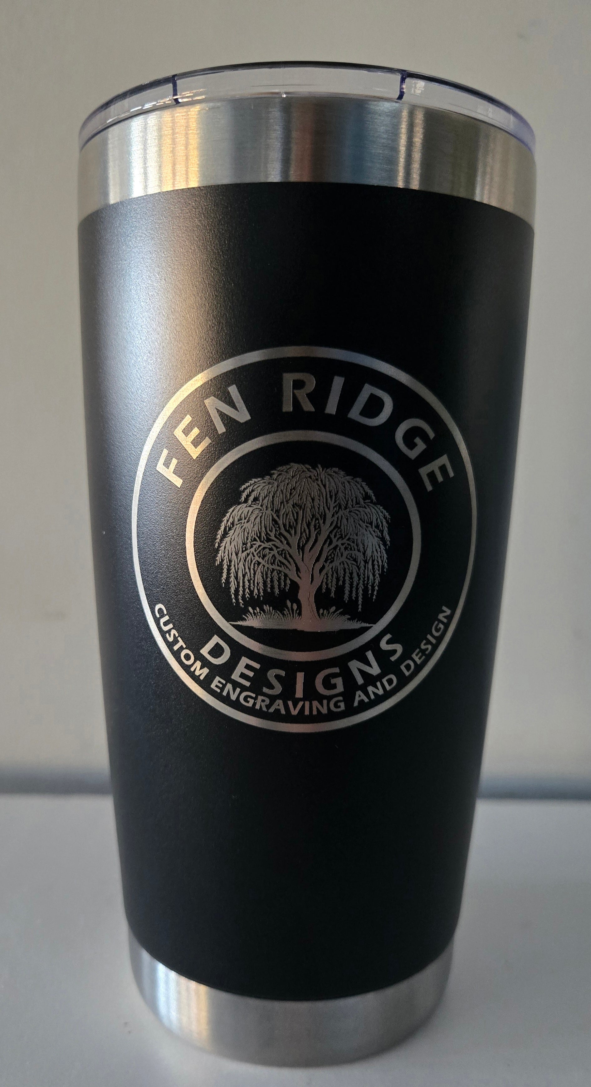 20oz Custom Engraved Stainless Steel Tumbler – Personalized Gift – Fen ...